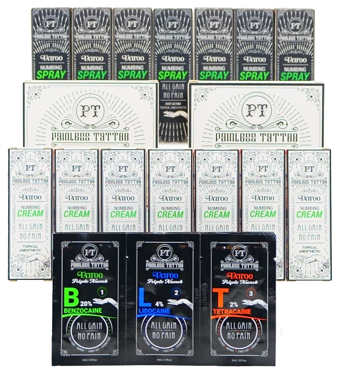 Painless Tattoo Numbing Spray – PainlessTattoo