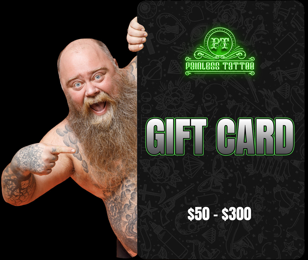 Painless Tattoo Gift Card – PainlessTattoo