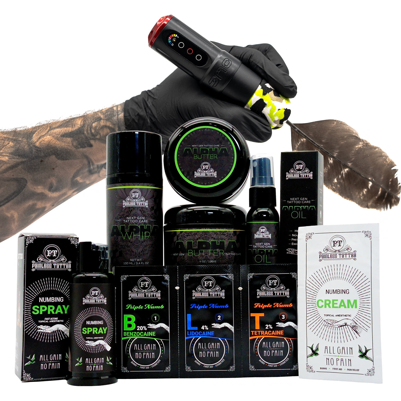 Painless Tattoo Numbing Cream – PainlessTattoo