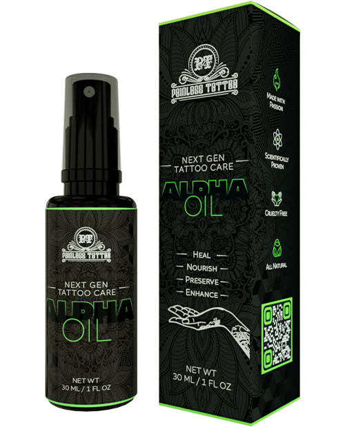 Alpha Tattoo Oil Aftercare – PainlessTattoo