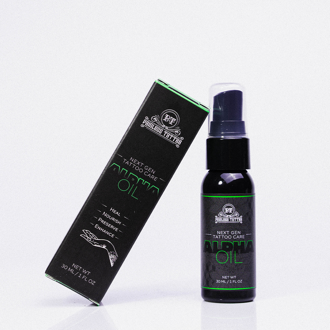 Alpha Tattoo Oil Aftercare – PainlessTattoo