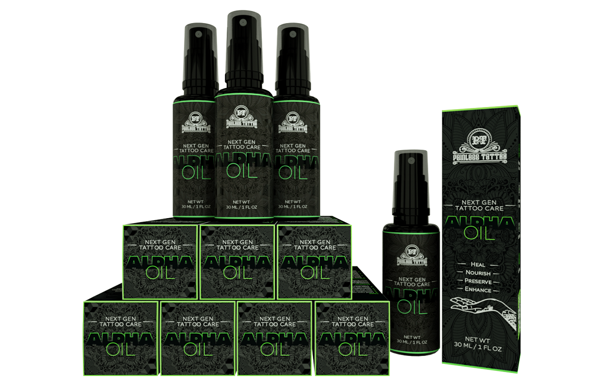 Alpha Tattoo Oil Aftercare – PainlessTattoo